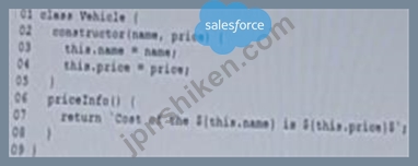 JavaScript-Developer-I試験問題集質問63：上記のコードを JavaScript クラス形式にリファクタリングする必要がある場合、どのクラス定義が正しいですか? (Exhibit)